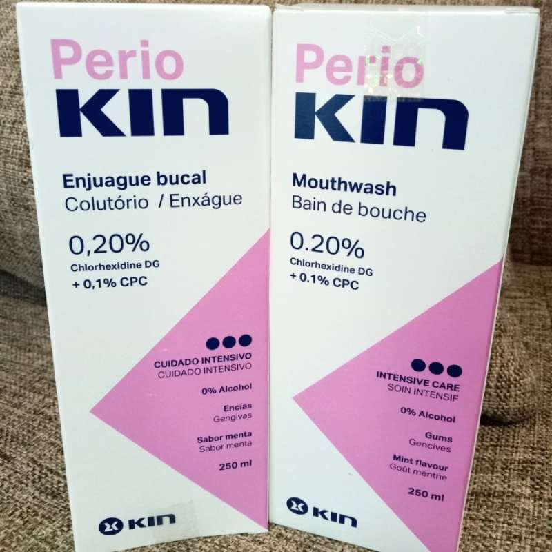 Jual Periokin Mouthwash Perio Kin 250 Ml Di Seller Aghanim - Cengkareng ...