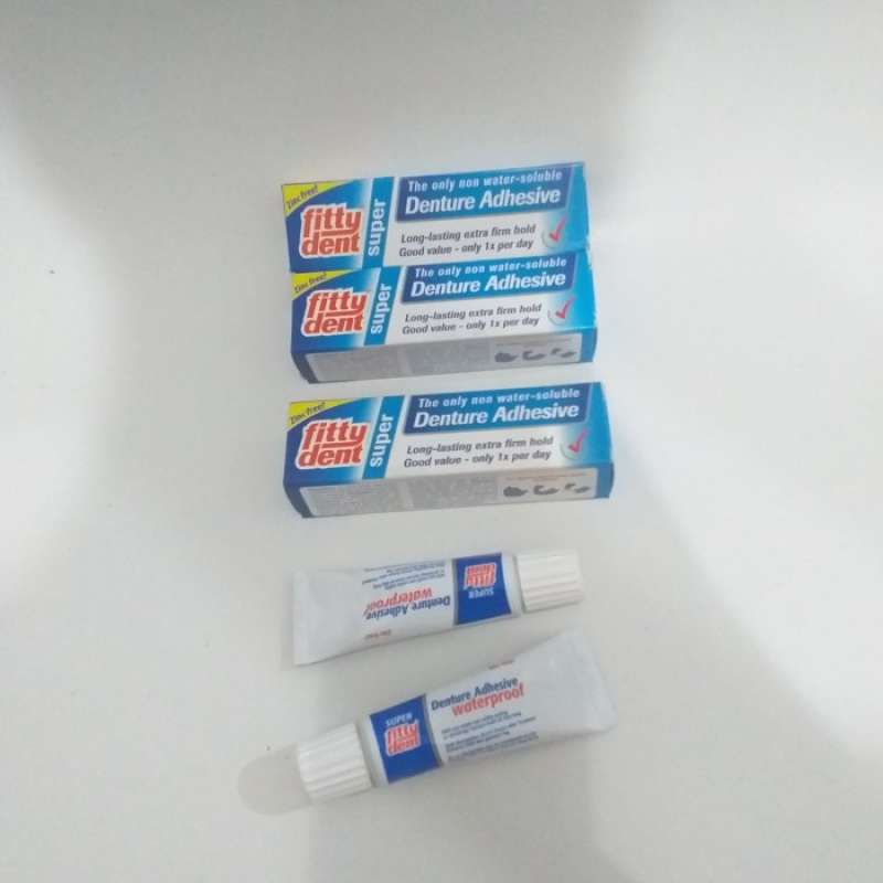 Jual Fittydent Super Lem Perekat Gigi Palsu 20 Gram Original Austria Di ...