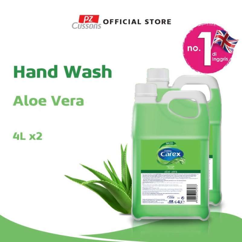 Jual Carex Hand Wash Aloe Vera Jerry Can 4l X2 Di Seller Suzuka ...