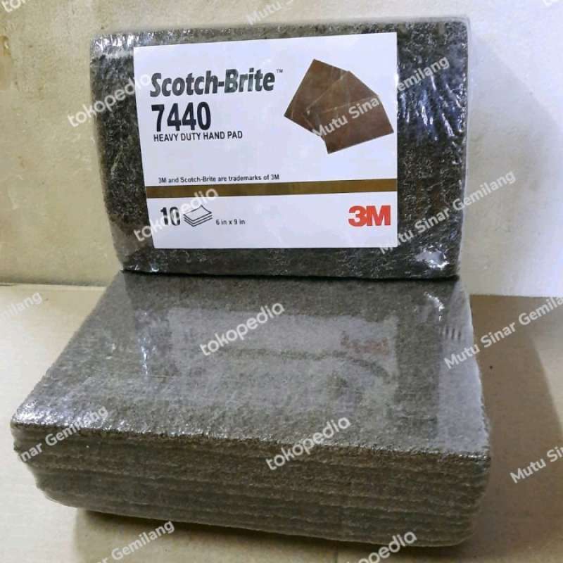 Jual 3m 7440 Amplas Scotch Brite Heavy Duty Hand Pad 3m / Per 1pcs Di ...