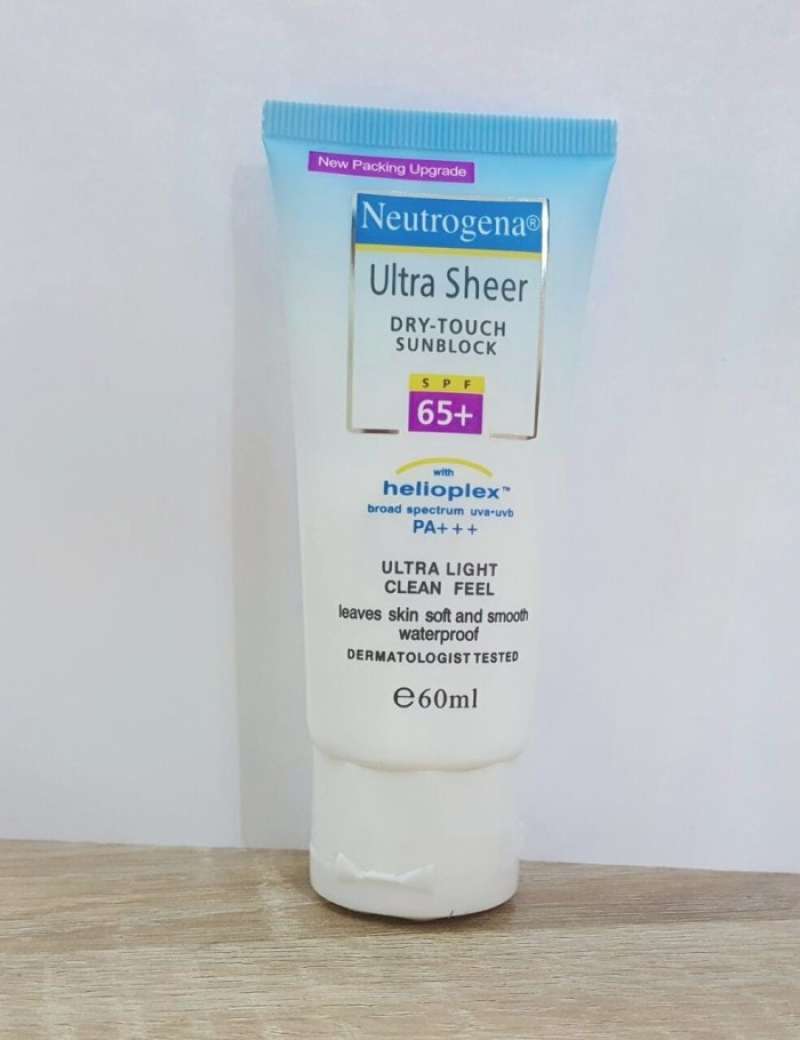 Jual Neutrogena Ultra Sheer Dry -touch Sunscreen Spf 65+ 60ml - Spf 65 ...