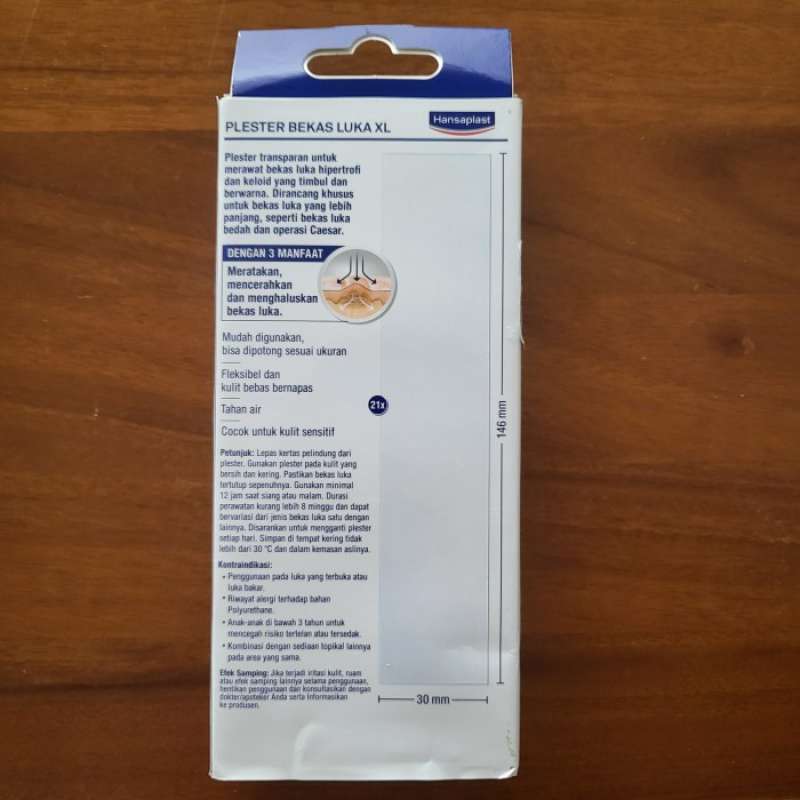 Jual Hansaplast Plester Bekas Luka Untuk Merawat Hipertrofi Dan Keloid ...
