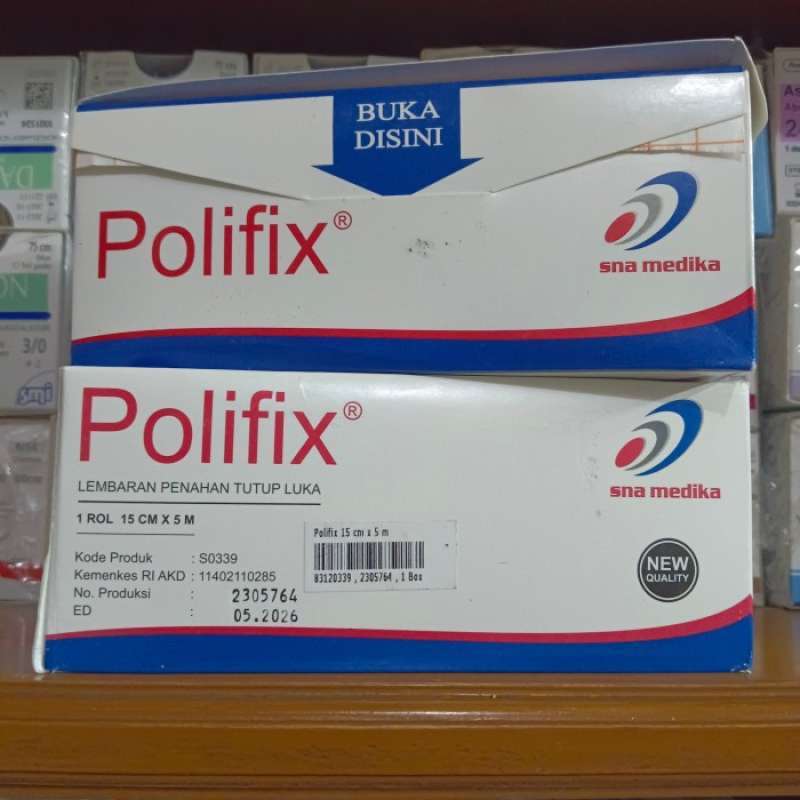 Promo Polifix 15cm X 5 M / Lembaran Penahan Tutup Luka Diskon 23% Di ...