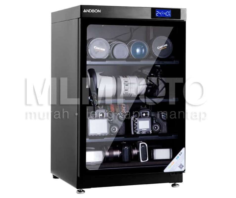 Promo Dry Box Dry Cabinet Andbon Ad-80c Digital Drybox Drycabinet 80 Liter Diskon 23% Di Seller ...