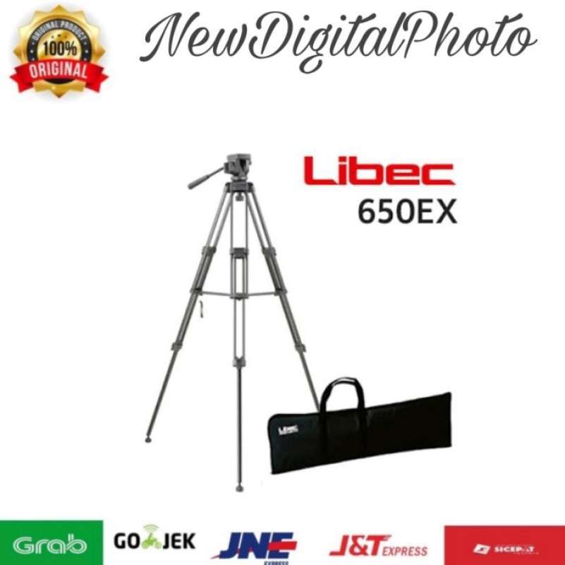 Promo Libec 650ex Tripod Libec 650 Ex Tripod Handycam Professional Diskon 23% Di Seller Mettaria ...