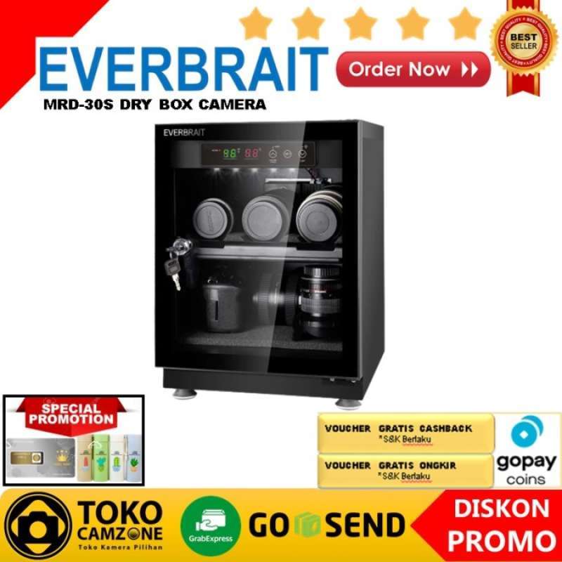 Promo Everbrait Mrd 30s Electric Dry Cabinet 30l Dry Box Camera 30l ...