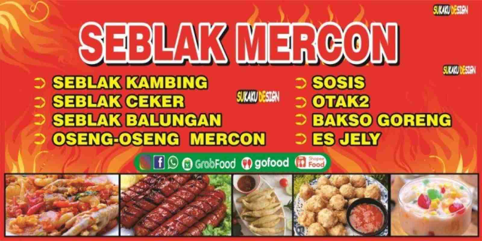 Jual Banner Seblak | Spanduk Usaha | Jajanan Free Edit Di Seller Yama ...