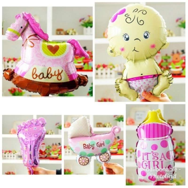 Jual Paket Balon Baby Shower, Balon Kelahiran Bayi Di Seller Raindrop ...
