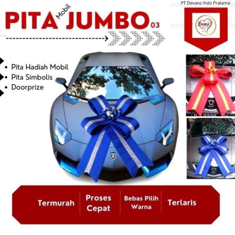 Jual Pita Hadiah Motor Dan Mobil Sedang / Pita Simbolis / Doorprize ...