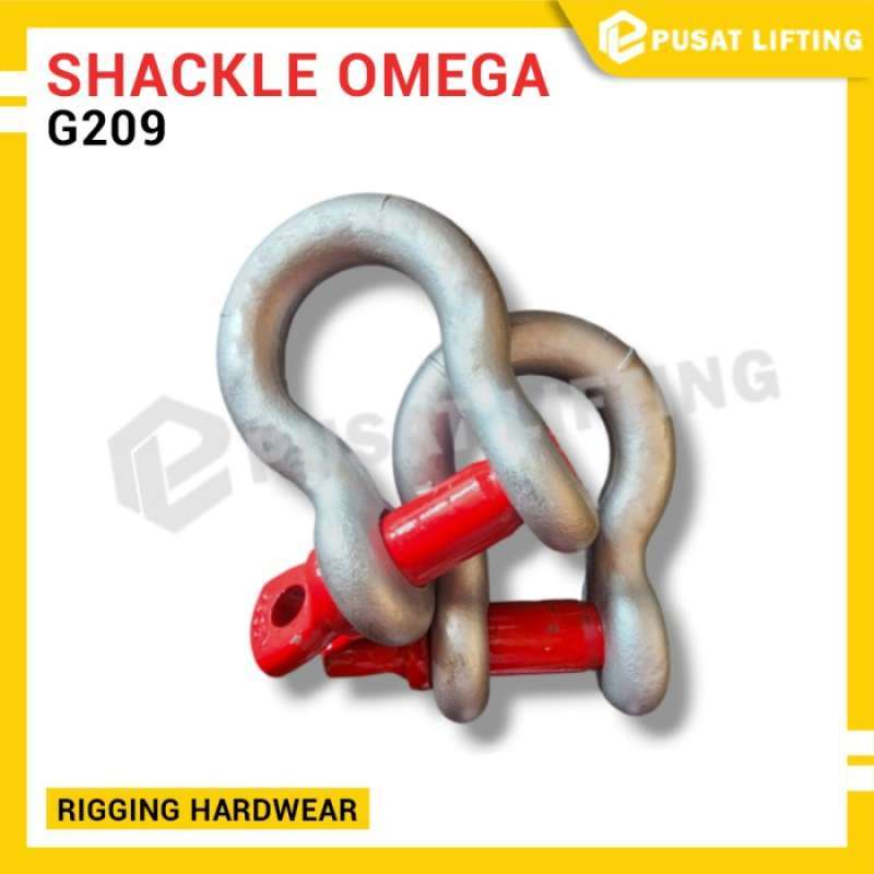 Jual Bow Shackle Omega 3/4 Inch 4.75 Ton Screw Pin Model Type G 209 Di ...