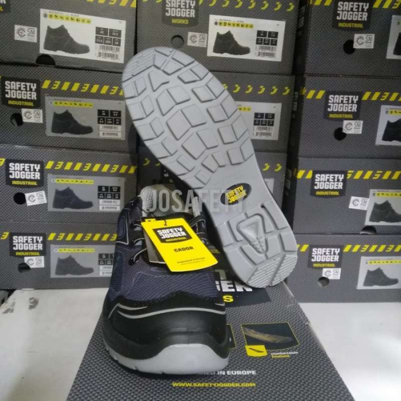 Jual Sepatu Safety Jogger Cador S1p Original - 44 Abu-abu Di Seller ...