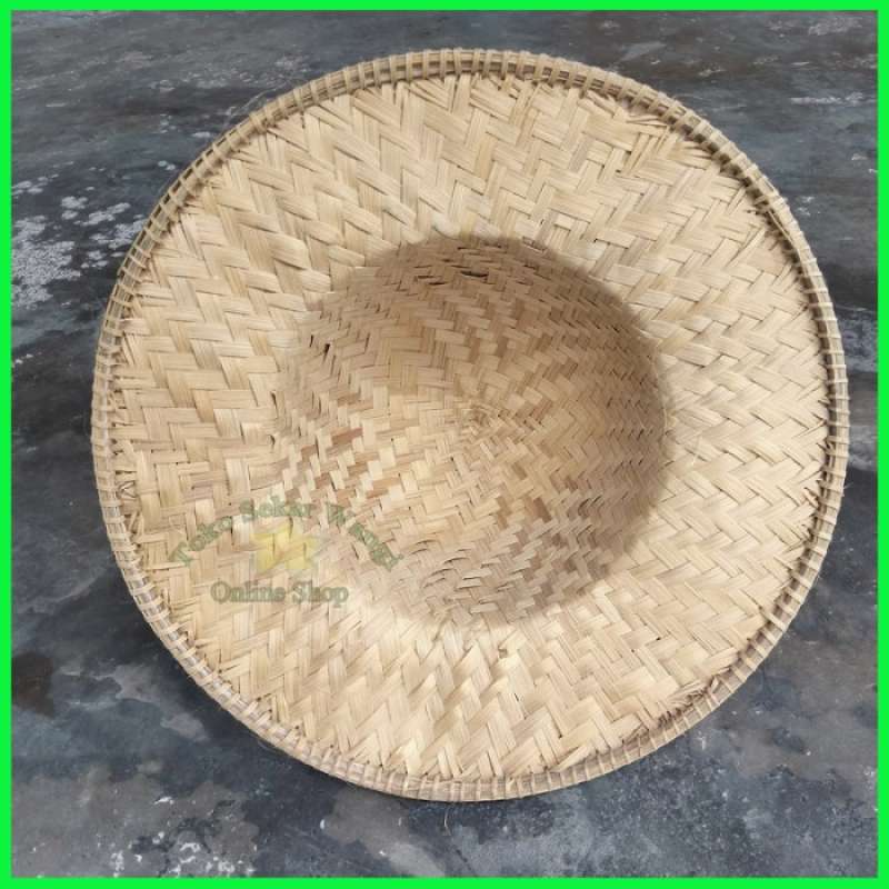 Jual 10 Pcs Topi Bambu Topi Tani Capil Caping Bhuyuk Jerami Luffy Hand ...
