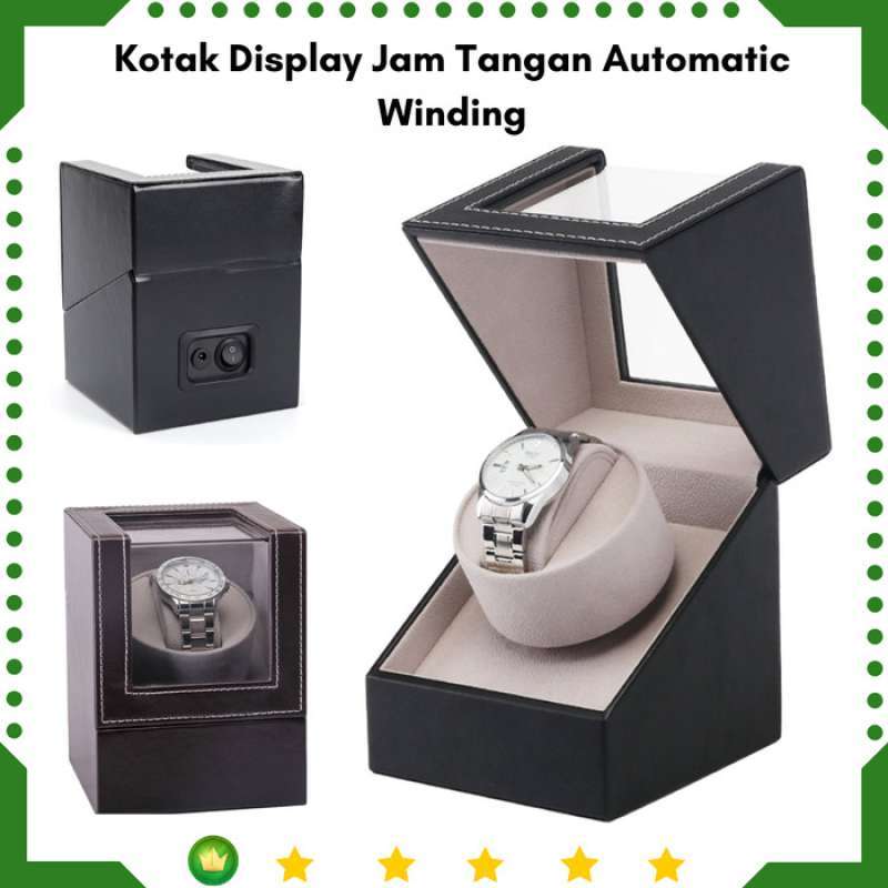 Promo Watch Winder Kotak Jam Tangan Otomatis Mechanical Automatic ...