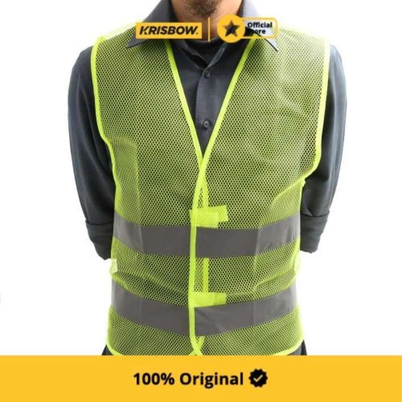Jual Krisbow Safety Vest Rompi Pengaman Mesh - Kuning Di Seller Aghanim ...