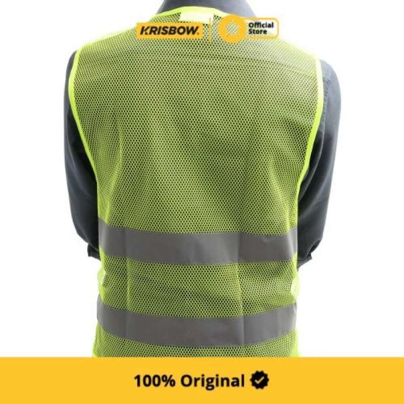 Jual Krisbow Safety Vest Rompi Pengaman Mesh - Kuning Di Seller Aghanim ...