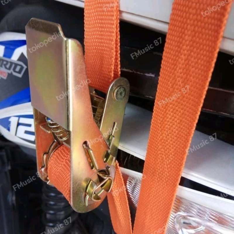 Jual Tali Krek Sound Miniatur Tali Track Belt Rachet Tie Down 5 Mtr X ...