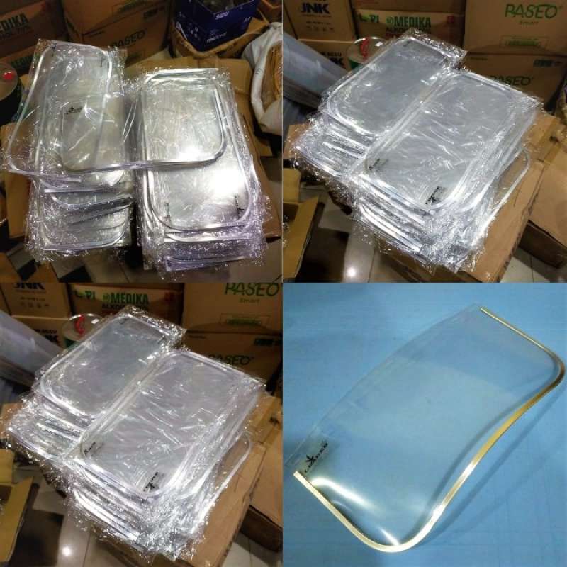 Jual Welding Face Shield With Visor For Safety Helmet Kaca Kedok Las ...