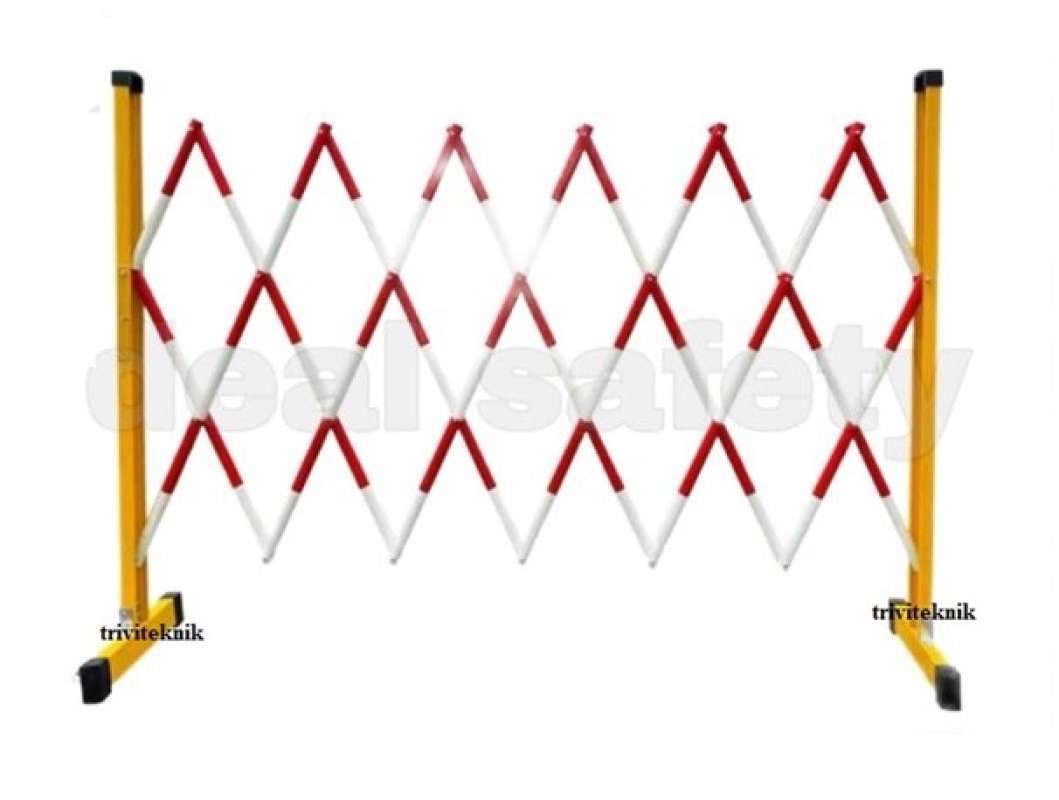 Jual Barrier Board Safety Expandable,palang Pagar Lipat Pembatas Jalan ...