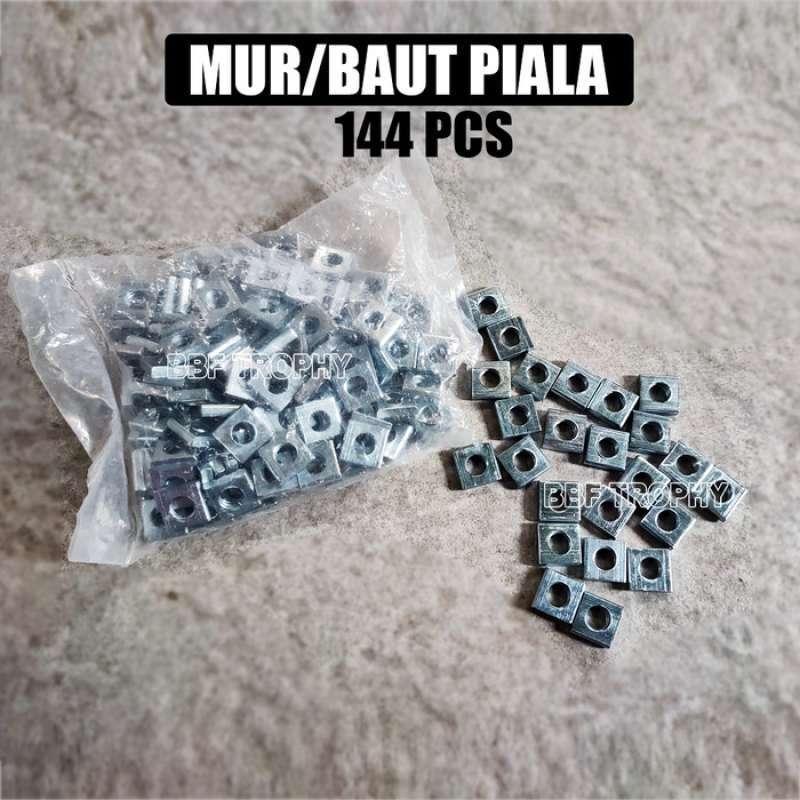Jual Mur Baut Piala Kecil Mur Besi (144 Pcs) Di Seller Yama ...