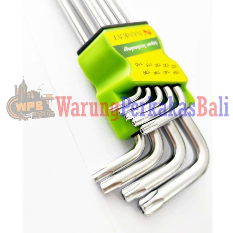 Jual Nankai Kunci L Star Extra Long 9pcs Kunci L Bintang - Star-long Di Seller Raindrop ...