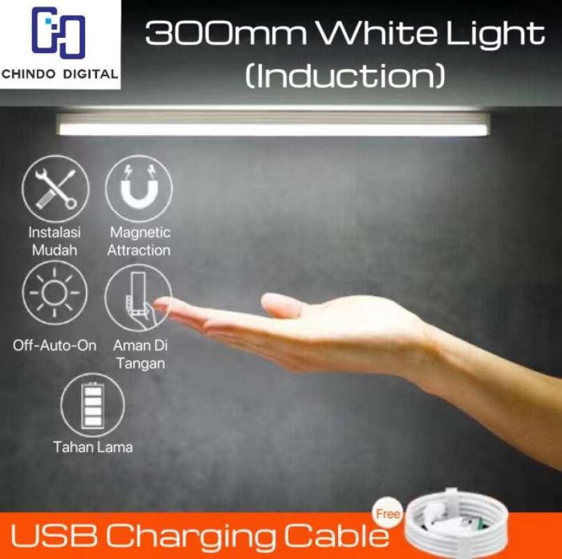 Jual Lampu Sensor Gerak Magnetic Motion Sensor Lampu Stick Panjang Led ...