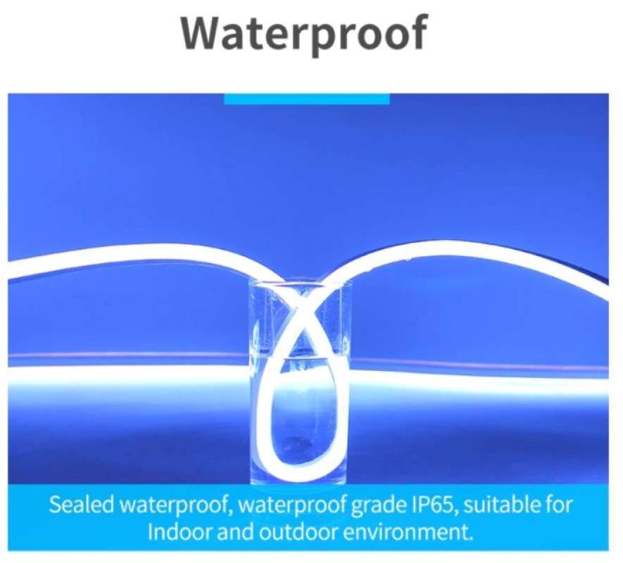 Jual Led Neon Flex Flexible Strip Light 24v - Warna - 5 Meter Di Seller ...