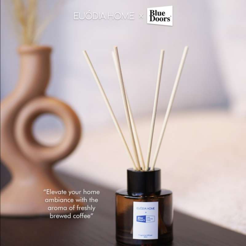 Promo Euodia Home X Bluedoors Fragrance Diffuser - Aromaterapi Pengharum Ruangan Reed Diffuser ...