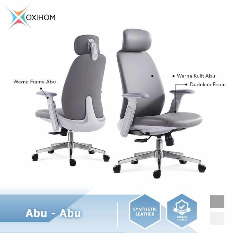 Promo Oxihom Fm7218 Kursi Gaming Kursi Kantor Dengan Foot Rest Dan Baha ...