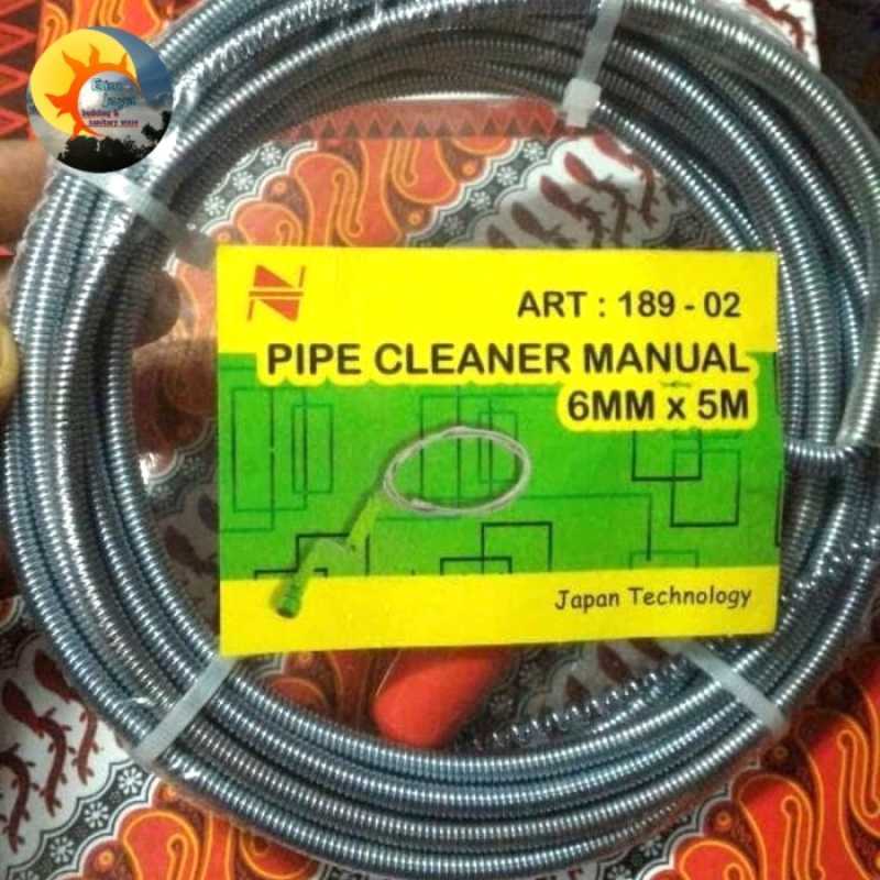 Jual Kawat Spiral Pembersih Saluran Pipa Diameter 6mm Dengan Panjang ...