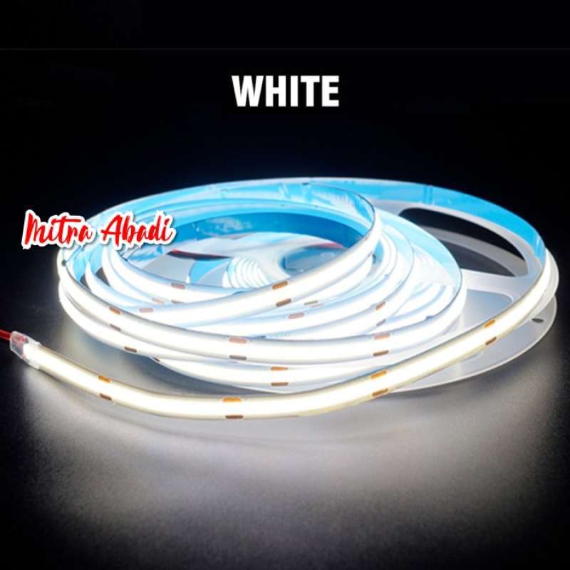 Jual Led Strip Cob Dc 12v Dotless 5 Meter Ip33 Indoor Only Di Seller ...