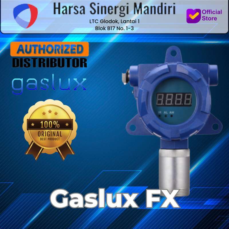 Jual Gas Detector Gaslux Fx Fix System (lel/h2s/o2) Di Seller Yama ...