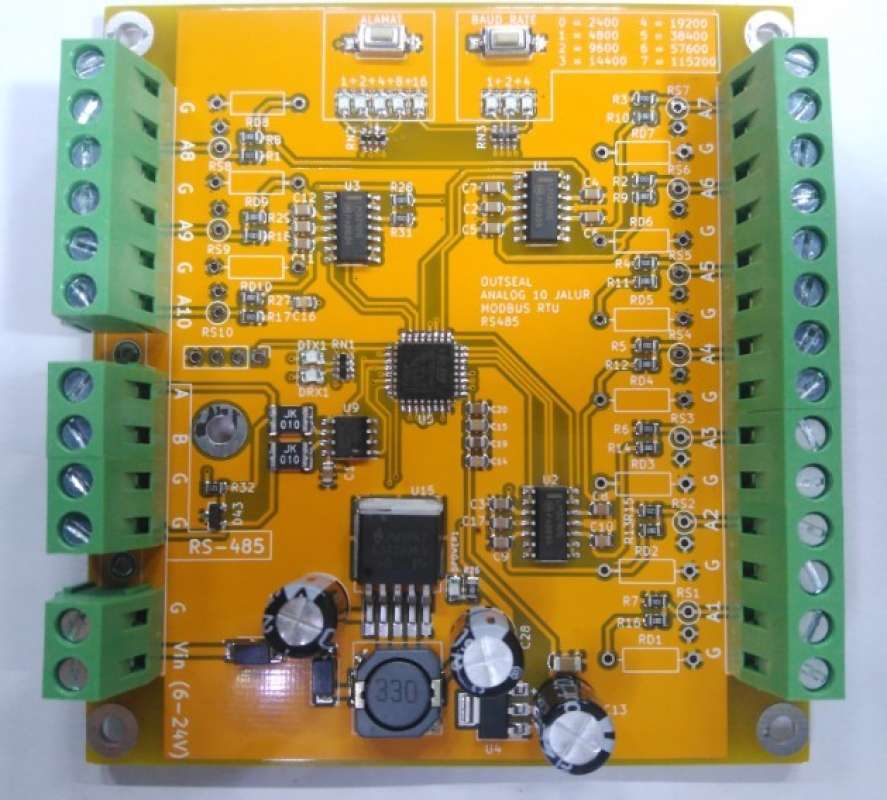 Jual Outseal Analog Input 12bit Expander Modbus Rtu Rs485 Di Seller ...