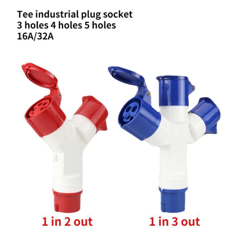 Jual Three-way Waterproof Industrial Aviation Plug And Socket Non ...