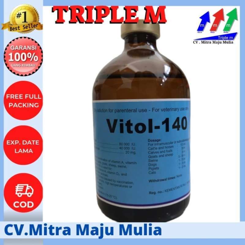 Promo Vitol 140 Isi 100ml - Vitamin Ade Perbaiki Kondisi Dan ...