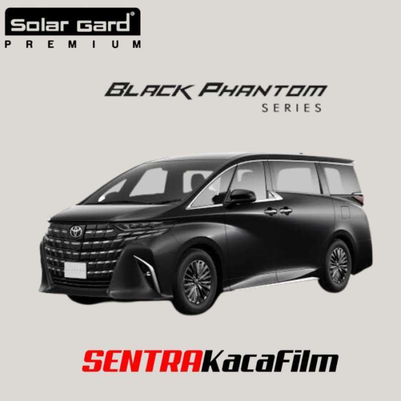 Promo Paket Solar Gard Black Phantom Skkb Alphard Terbaik - Samping K/k ...