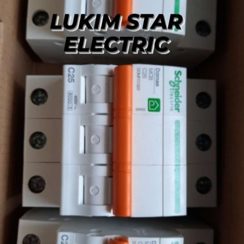 Jual Mcb Domae New Schneider 25a 32a/3 Phase 3p 32a 25a 3phase Original - 16a Di Seller Aghanim ...