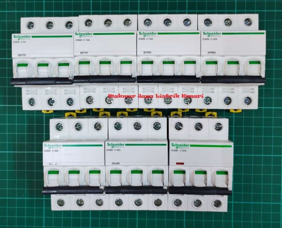 Jual Schneider Mcb Ic60n 3p 6a 10a 16a 20a 32a 40a 50a 63a 6ka - 20a Di Seller Aghanim ...