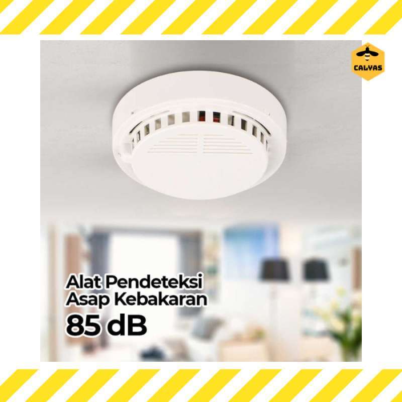 Jual Smoke Fire Alarm Alat Deteksi Kebakaran Gas Asap Safety Smoke ...