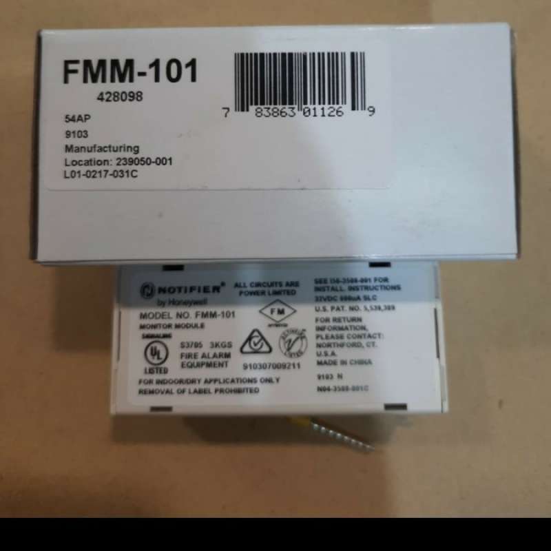Jual Mini Monitor Module Fmm-101 Notifier Di Seller Shin Store ...