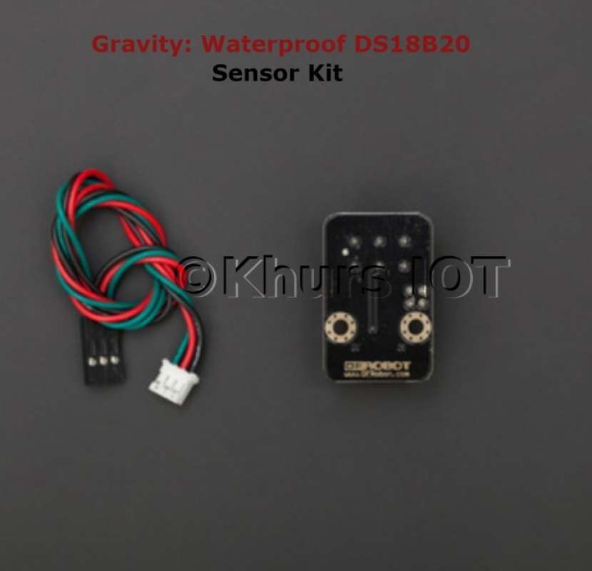 Jual Dfrobot : Waterproof Ds18b20 Digital Temperature Sensor Kit Di ...