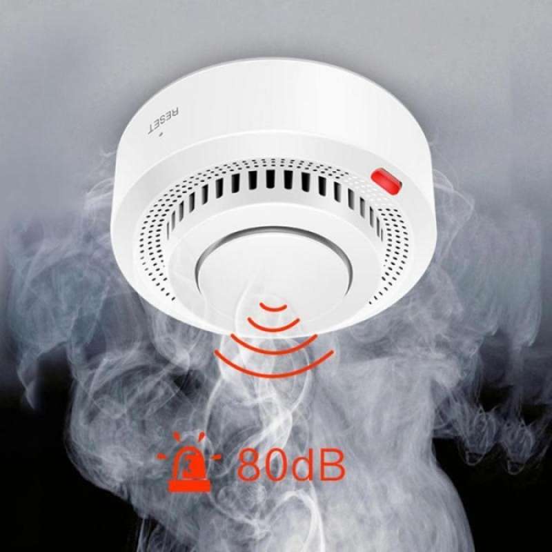 Jual Smart Smoke Detector Fire Alarm Sensor Pendeteksi Asap Tuya ...