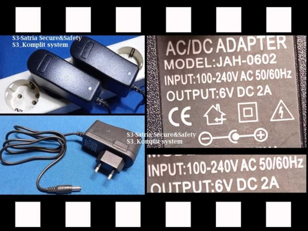 Jual Adaptor 6v 2a Dc 6vdc Adapter 6 V 500ma 600ma 800ma 1a 1.5a Dc6v ...
