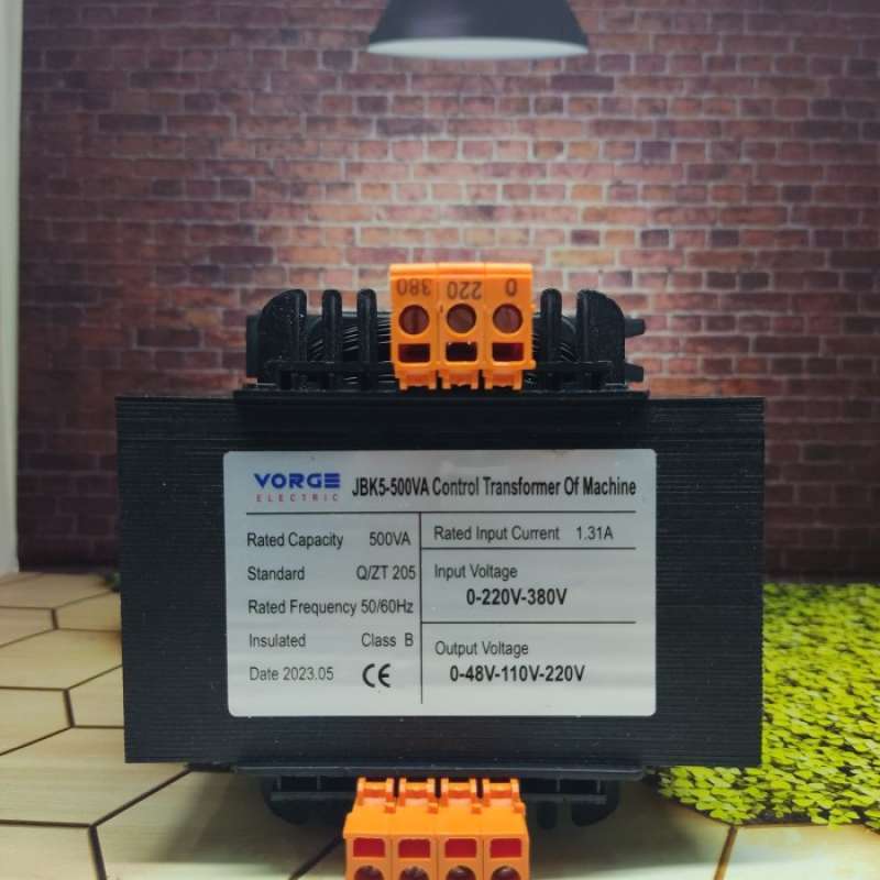 Jual Chint Transformer Trafo Step Down 500va In 380v 220v Jbk5-500 Di ...