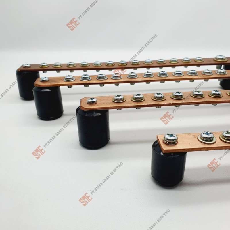 Jual Nol Klem Terminal Busbar Arde Grounding Isolator 6 / 9 / 12 / 14 ...