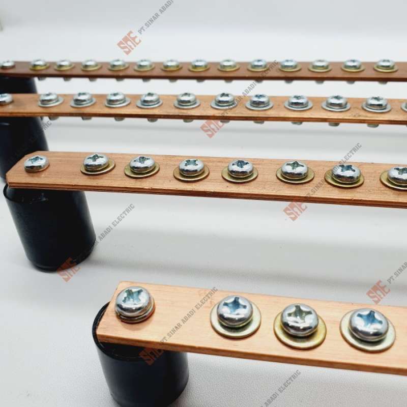 Jual Nol Klem Terminal Busbar Arde Grounding Isolator 6 / 9 / 12 / 14 ...