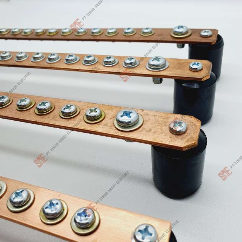 Jual Nol Klem Terminal Busbar Arde Grounding Isolator 6 / 9 / 12 / 14 ...