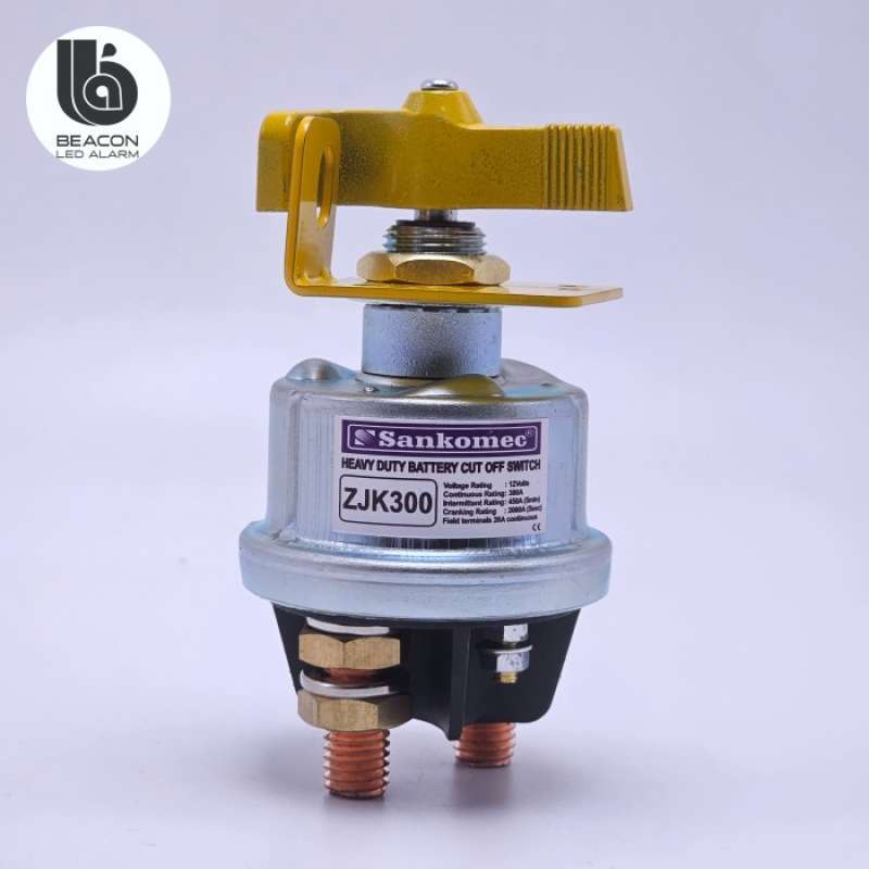Jual Heavy Duty Battery Isolator 300a Sankomec. Master Switch + Lever ...