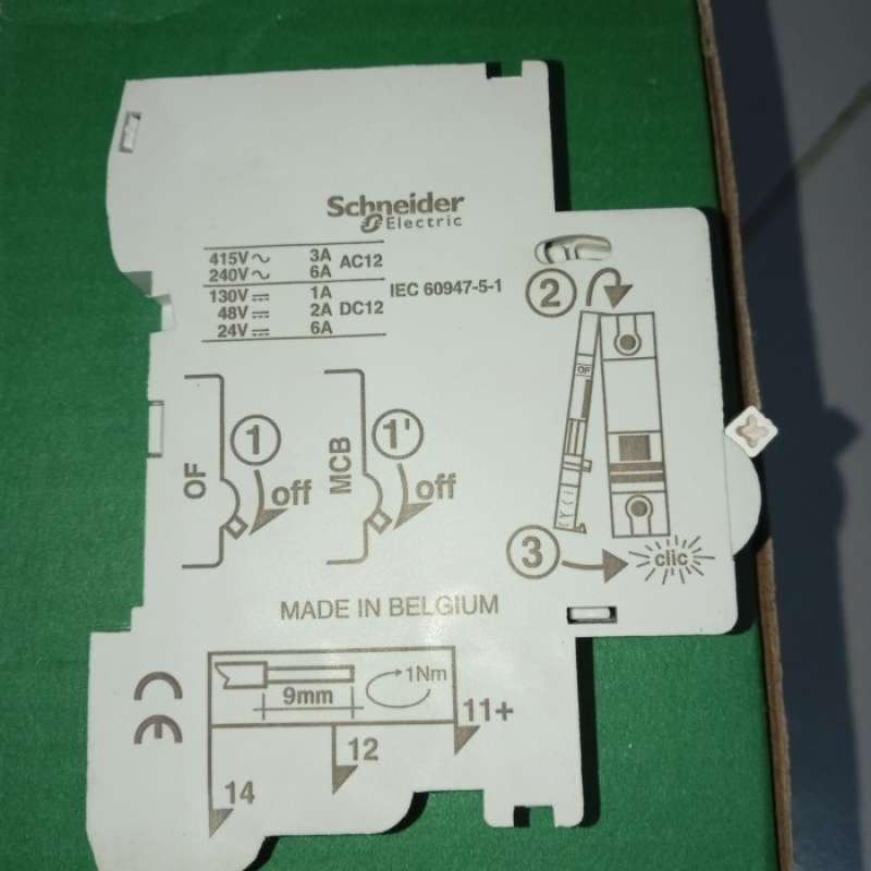 Jual Auxiliary Contact 26924 Aux Of Mcb C60 Schneider Di Seller Shin ...