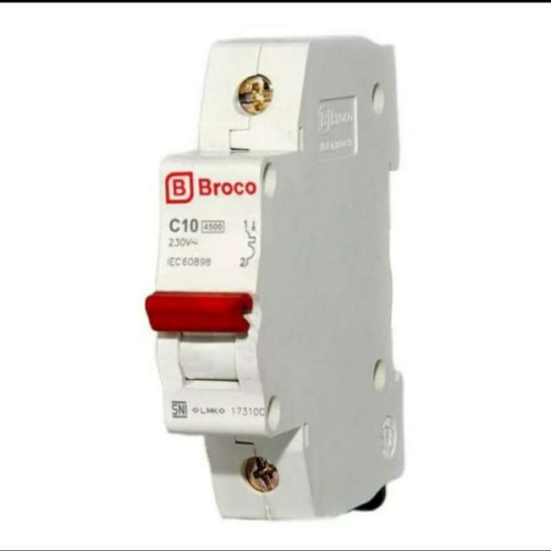 Jual Miniature Circuit Breaker / Mcb 10a 1p Broco 17310c Di Seller Shin Store - Cengkareng Timur ...