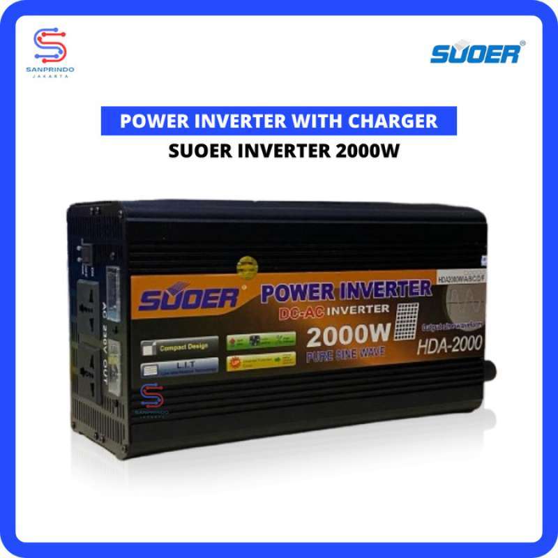 Jual Suoer Inverter Pure Sine Wave Charger Otomatis 1000w 1500w 2000w 3000w - 2000watt Di Seller ...
